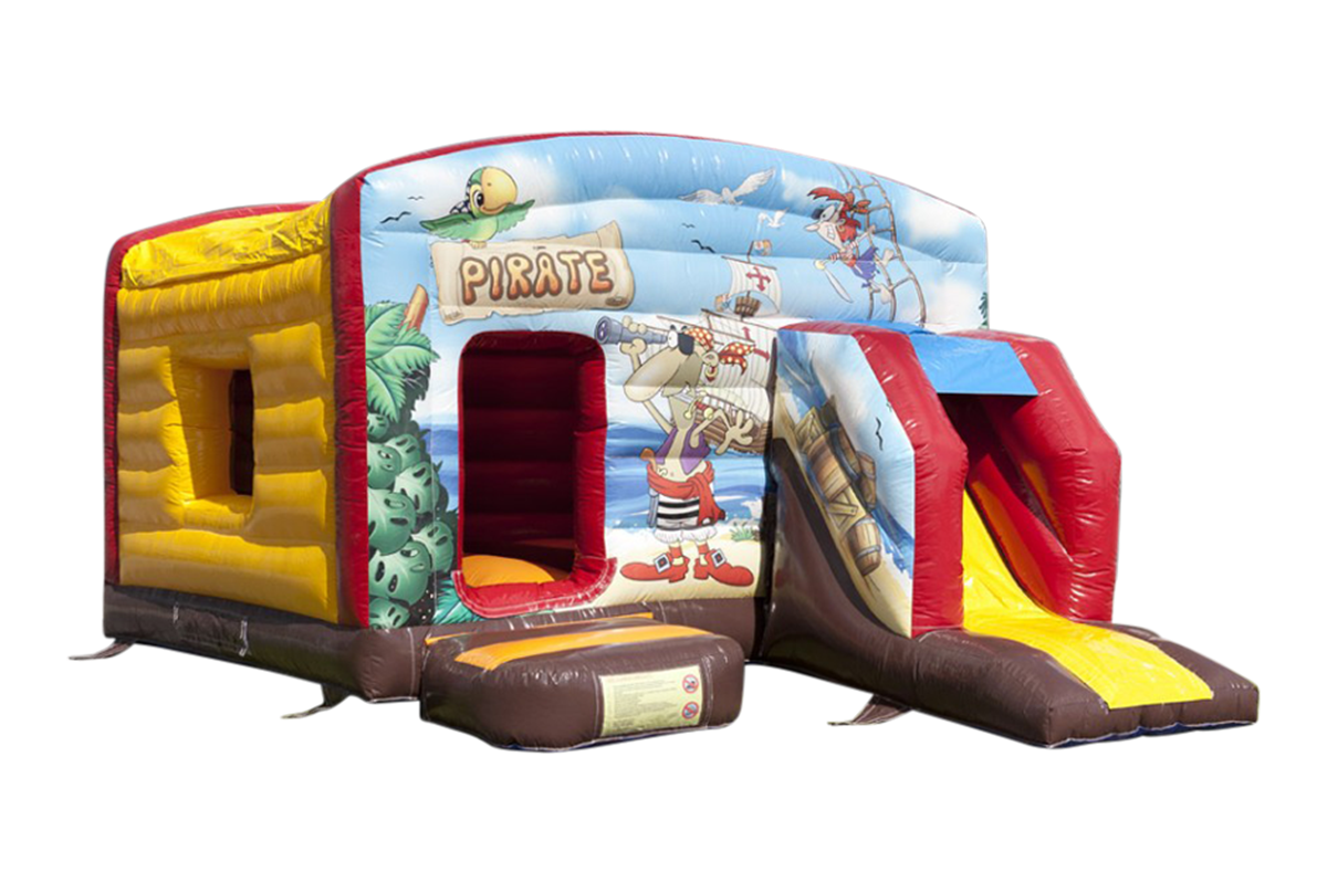 Piraten Multifun Kombinierte H pfburg Und Rutsche INFLATOM ApS